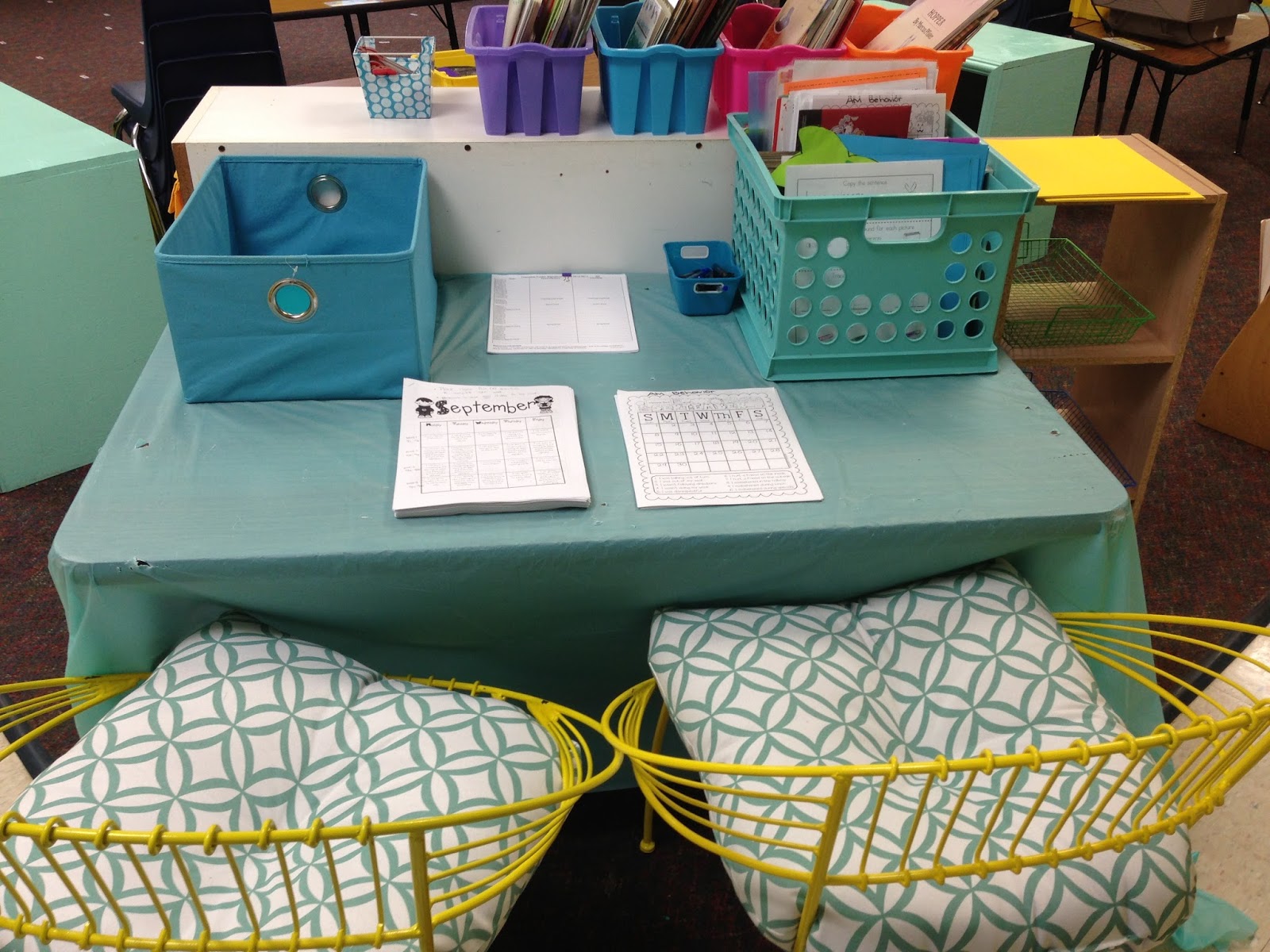 Mrs. Forestieri's Kindergarten Class: Classroom Setup
